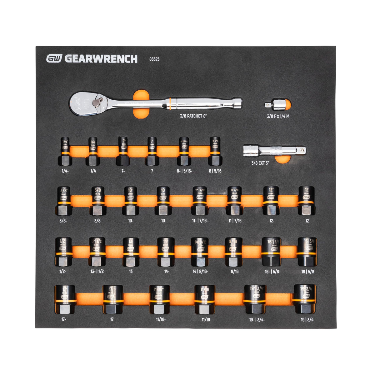 GEARWRENCH 86525 31 Piece Bolt Biter Ratchet Socket Set – River City ...